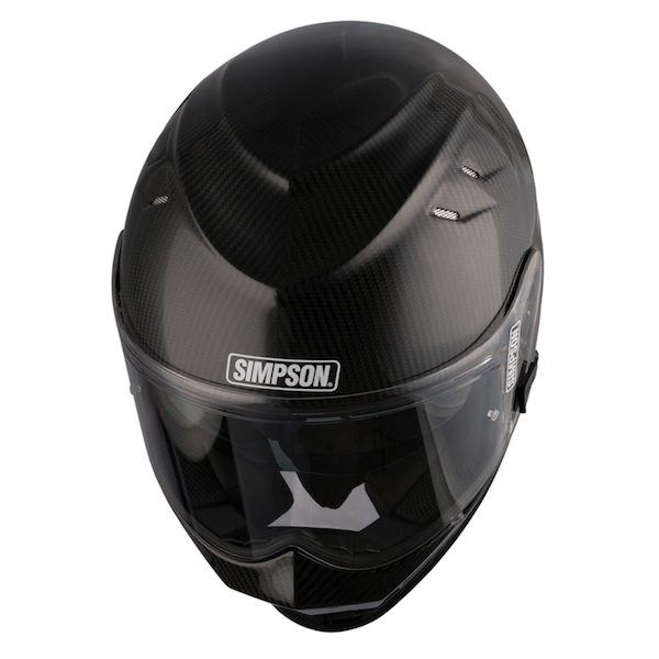 Simpson Venom ECE Motorcycle Crash Helmet Carbon Fibre - Bandit Helmets UK